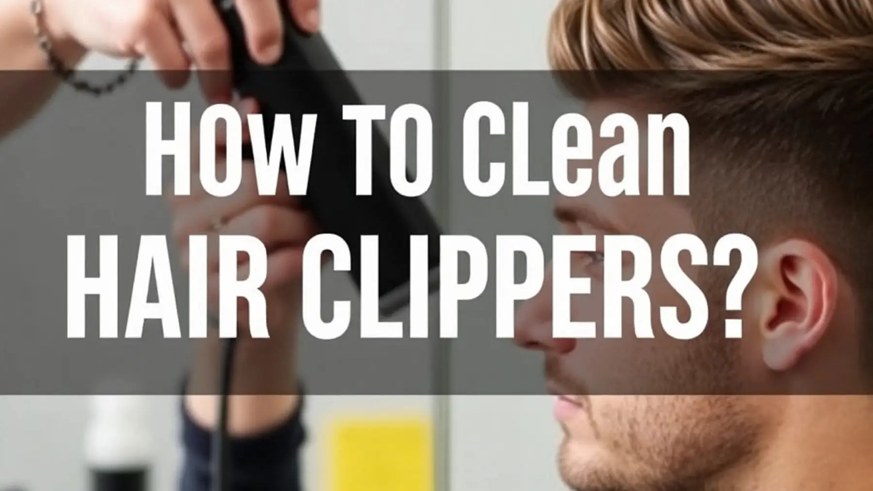 How to Clean Hair Clippers? – Jv Beauty