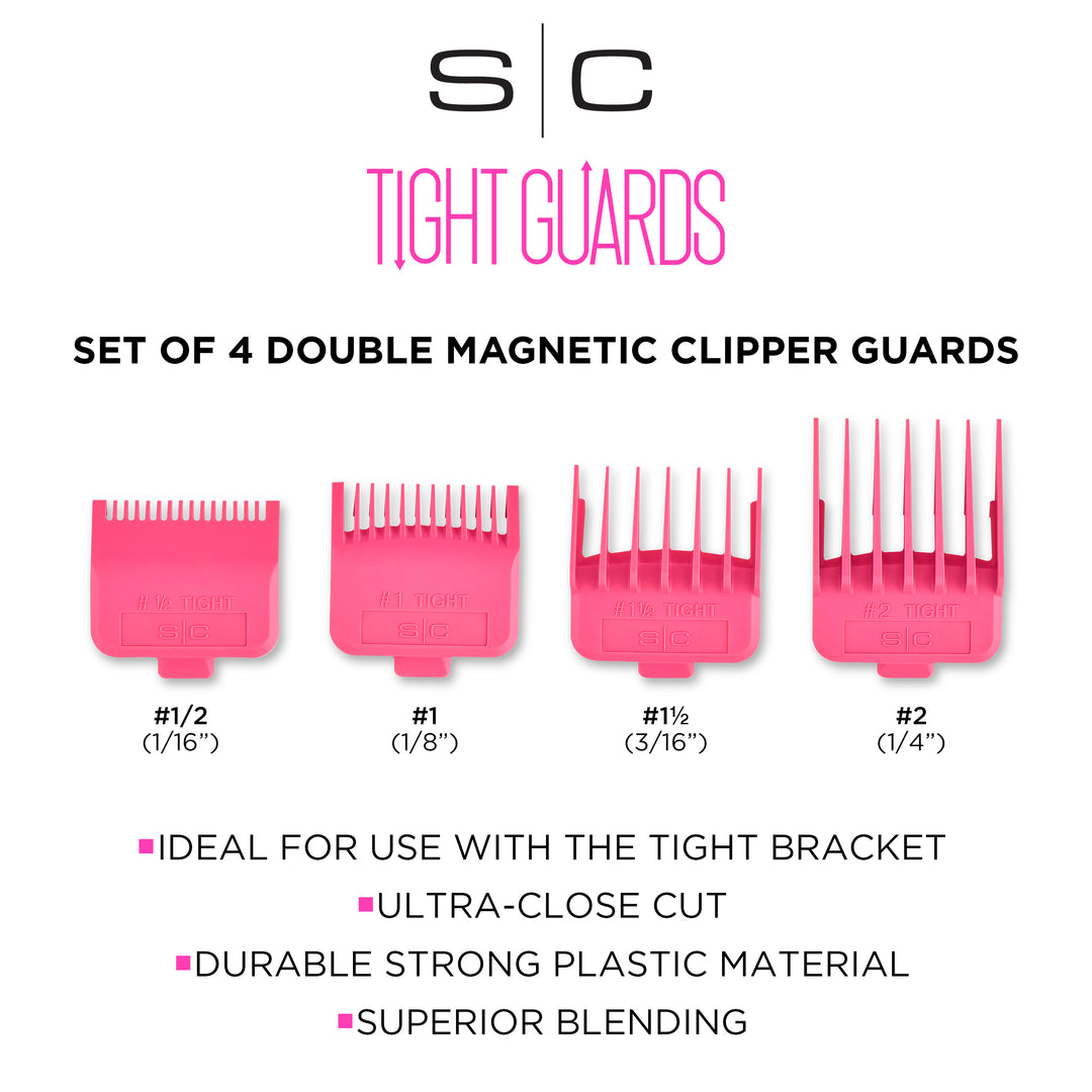 Gamma Pink Clipper Tight Guards 4 Pack – Jv Beauty