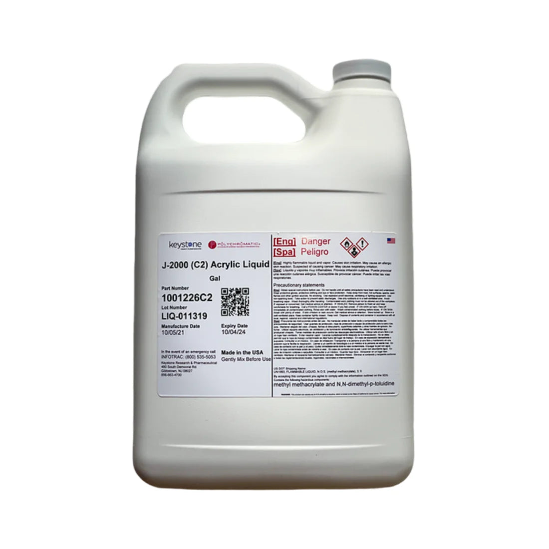 KeyStone Acrylic Liquid Gal – Jv Beauty